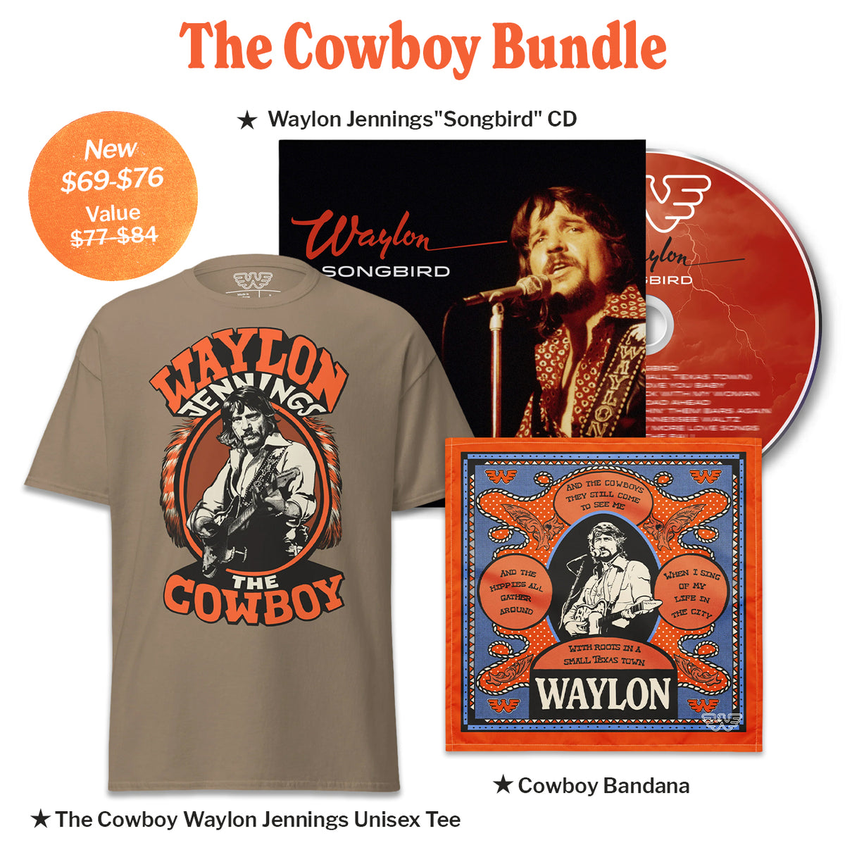 Men's– Waylon Jennings Merch Co.