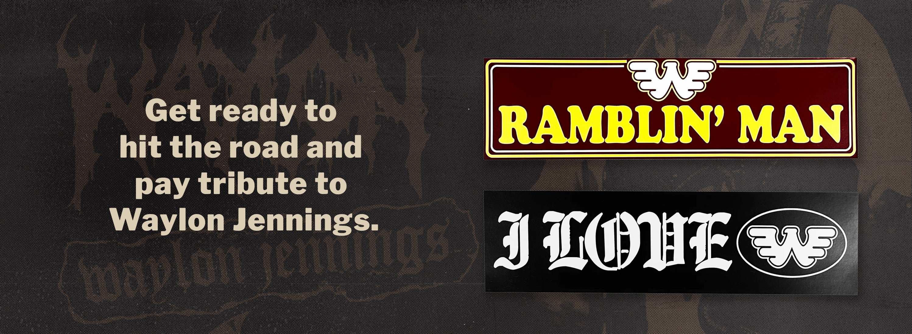 Waylon Jennings T Shirts, Collectibles and Accessories– Waylon Jennings ...