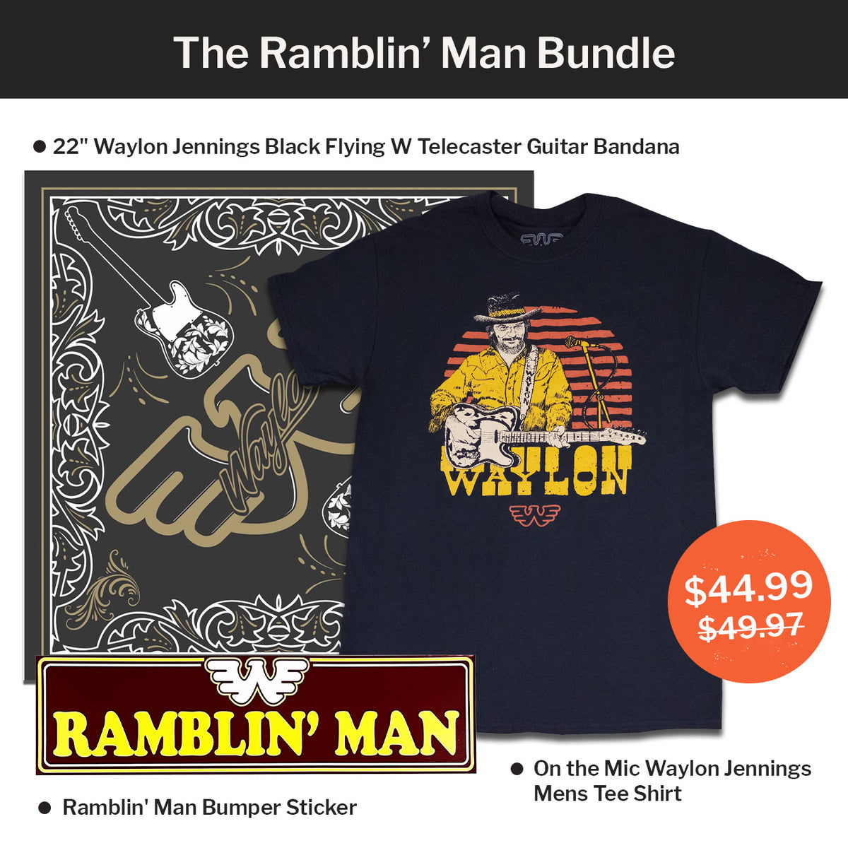 Bundles– Waylon Jennings Merch Co.