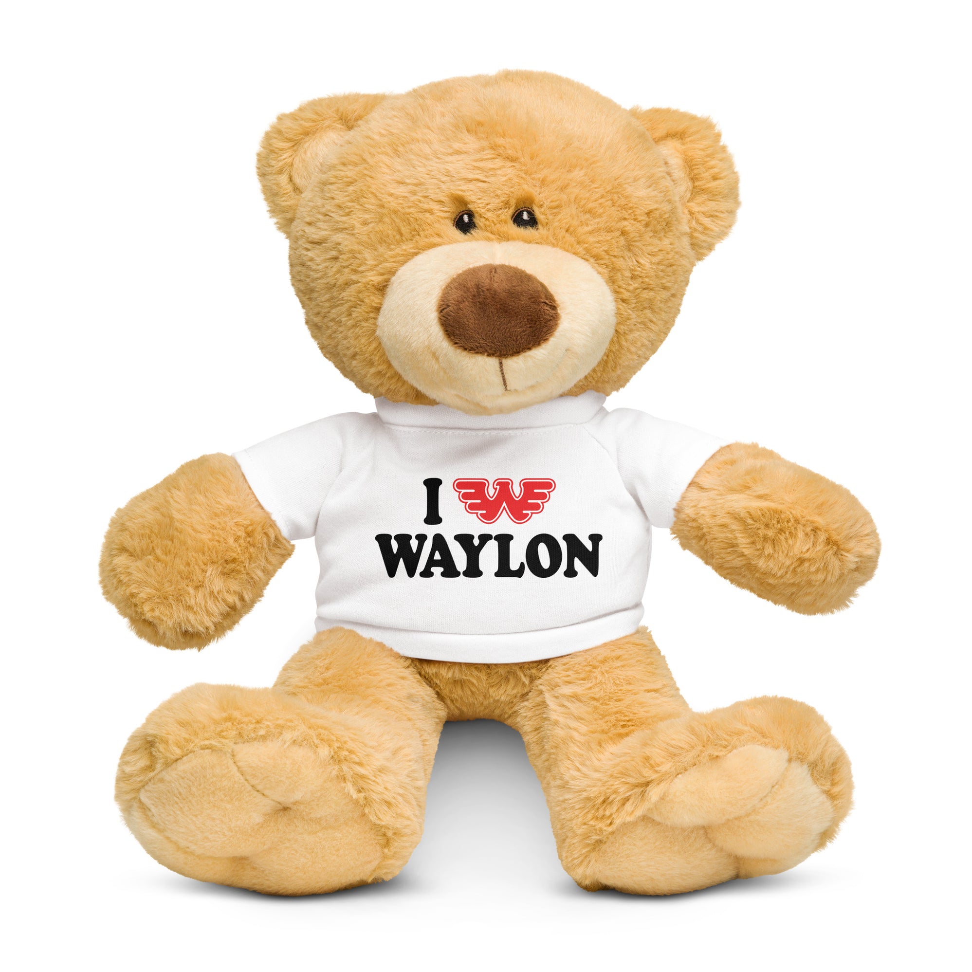 I "W" Waylon Teddy Bear– Waylon Jennings Merch Co.