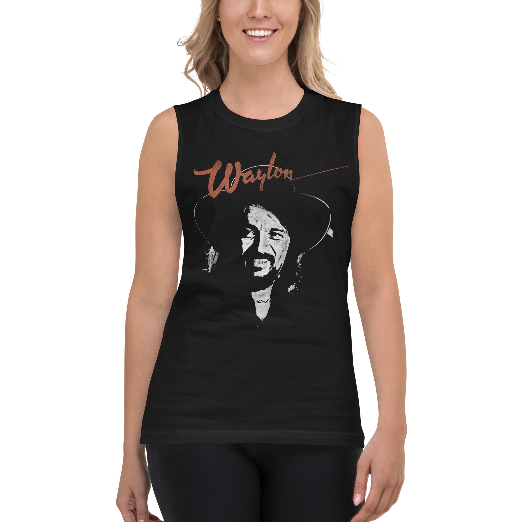 Unisex Waylon Signature Muscle Tee– Waylon Jennings Merch Co.
