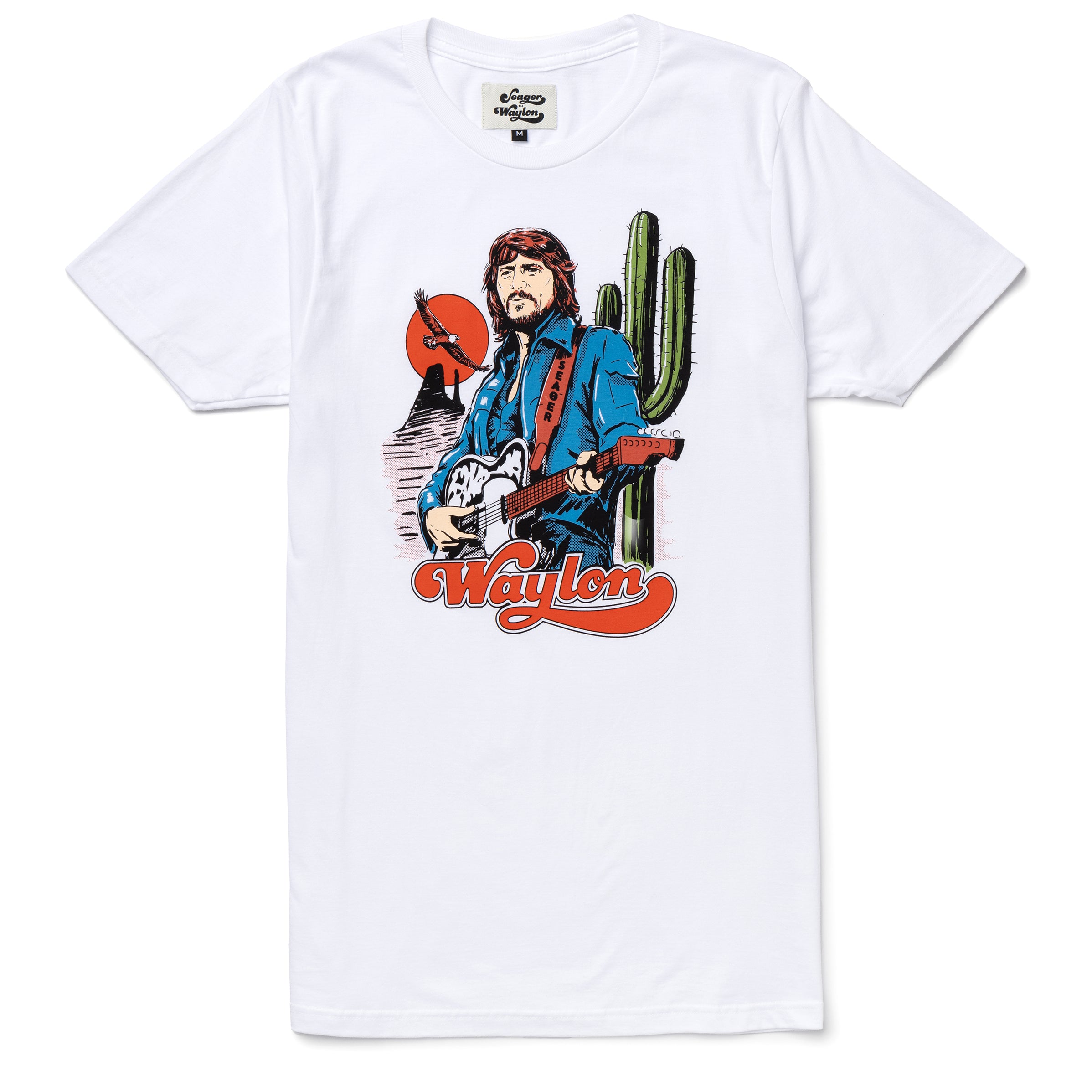 Seager x Waylon Jennings Waylon Tee– Waylon Jennings Merch Co.