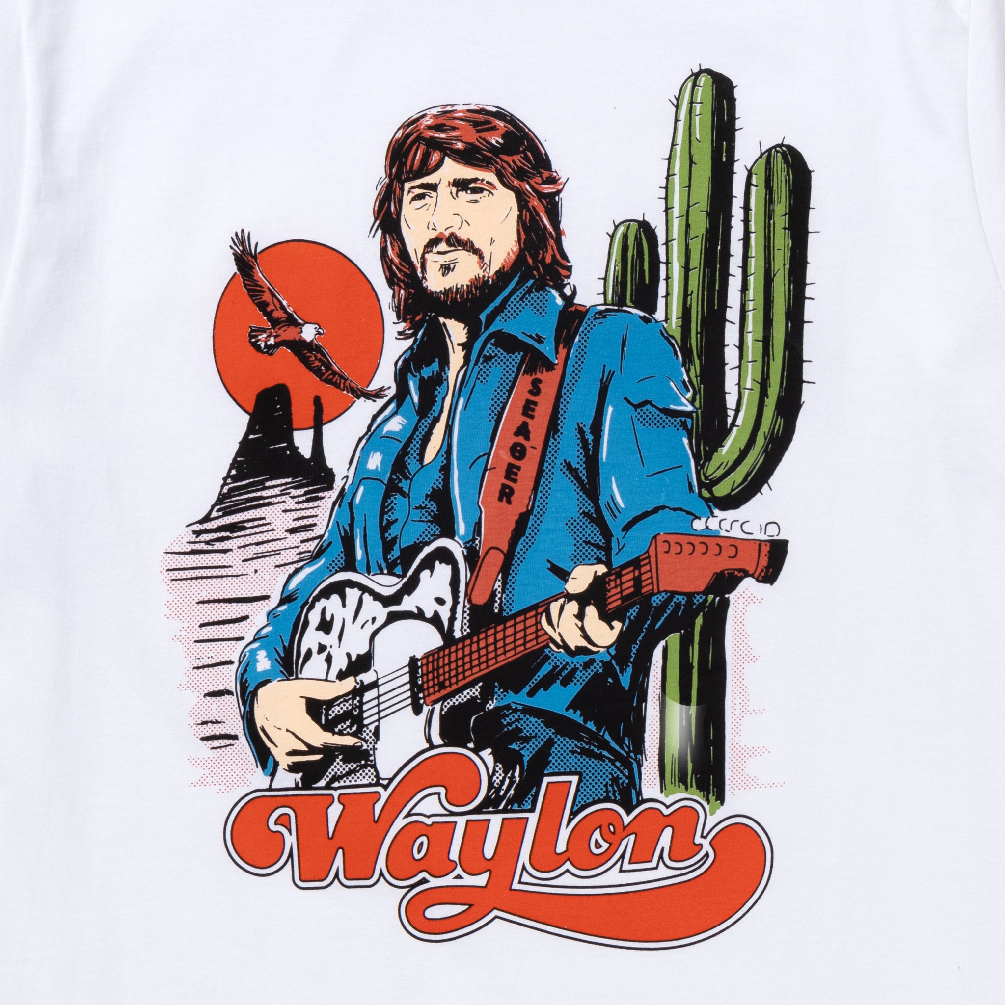 Seager x Waylon Jennings Waylon Tee– Waylon Jennings Merch Co.