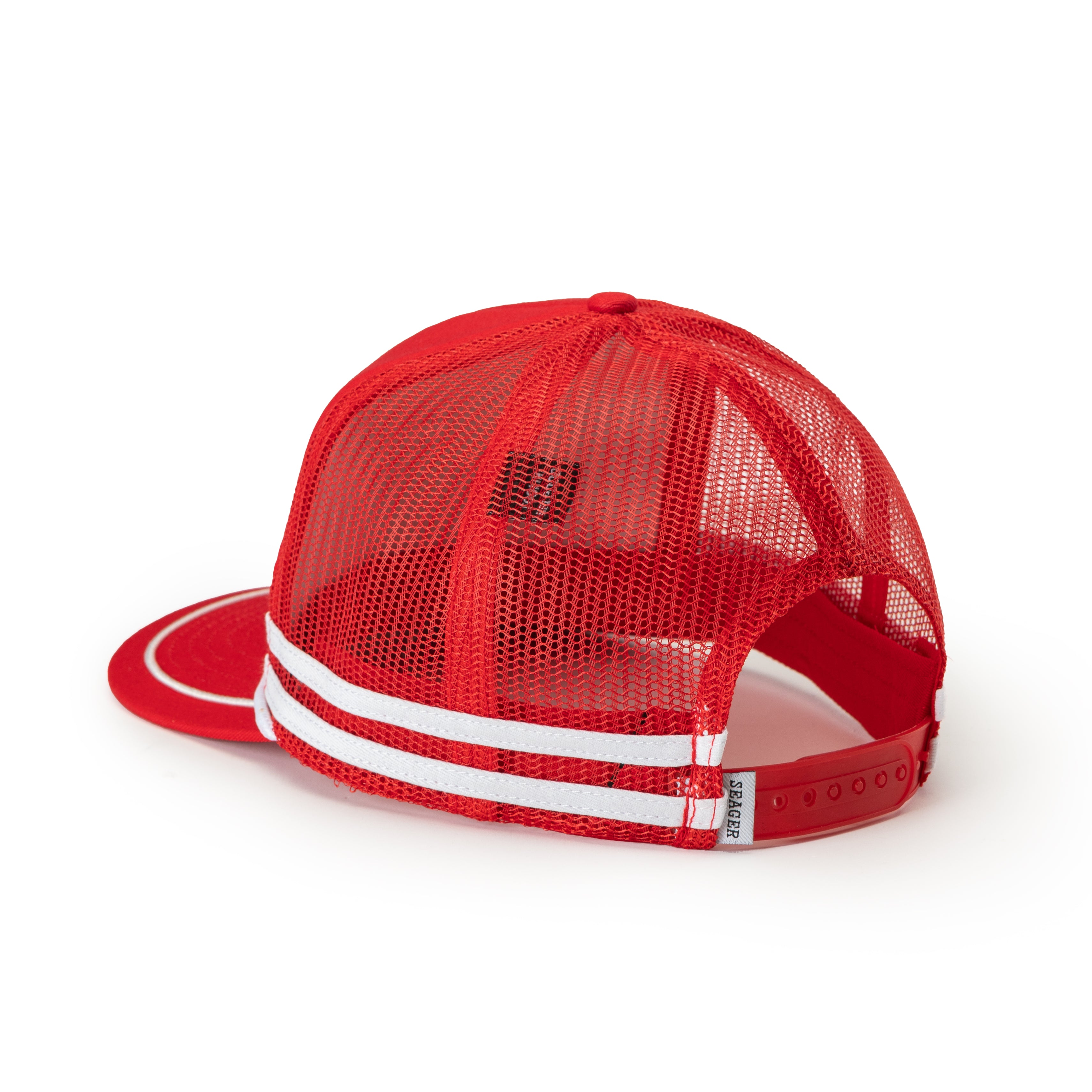 Seager x Waylon Jennings Flying W Snapback Hat - Red– Waylon Jennings ...