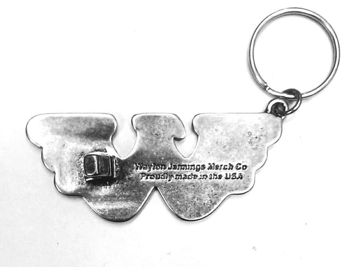 Waylon Jennings Flying W Keychain and Bottle Opener– Waylon Jennings ...
