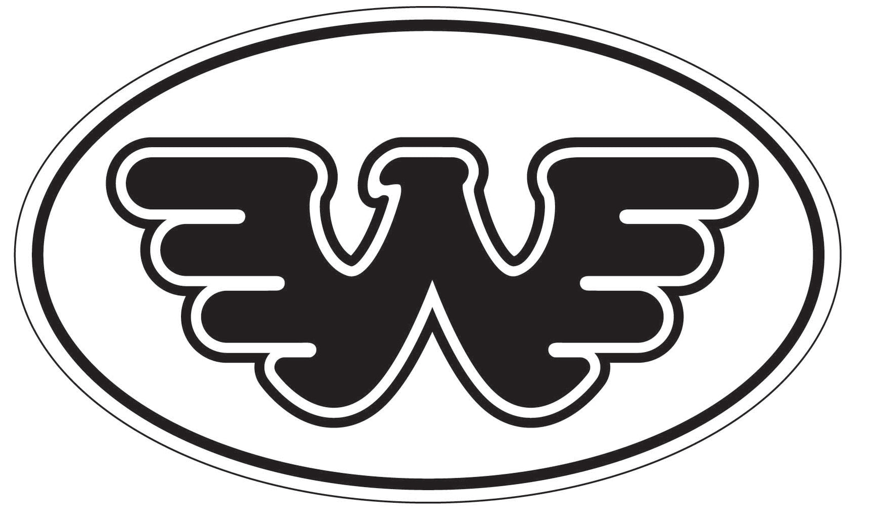 Flying W Sticker– Waylon Jennings Merch Co.