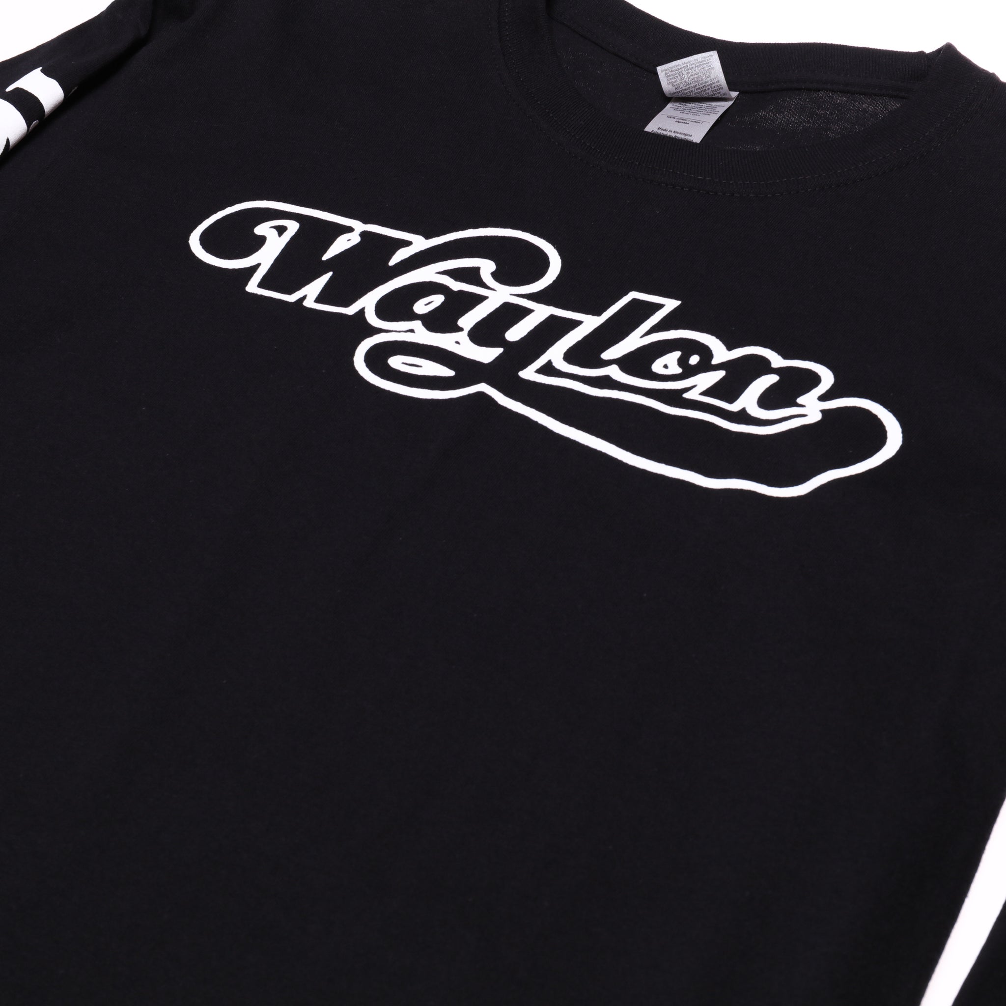 Cursive Logo Waylon Jennings Longsleeve Shirt– Waylon Jennings Merch Co.