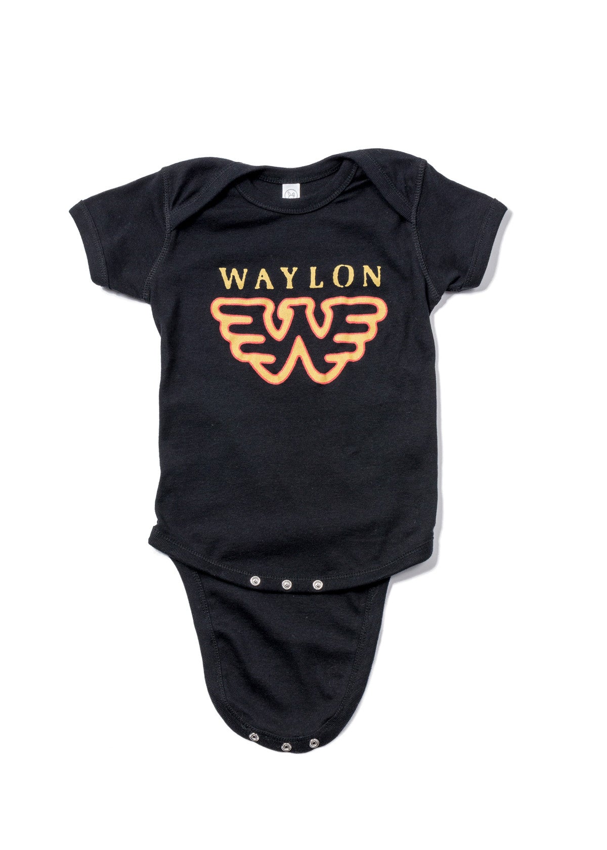 Waylon Jennings Flying W Symbol Baby Onesie– Waylon Jennings Merch Co.