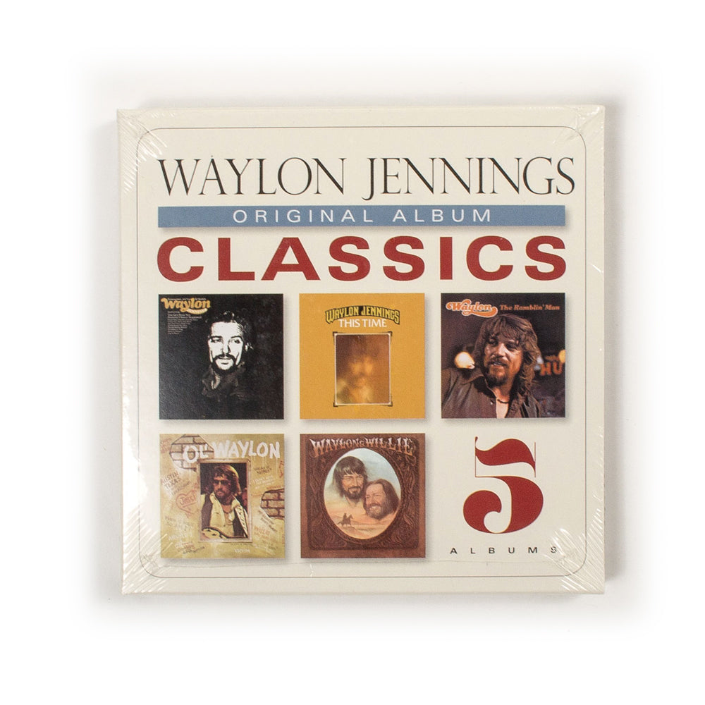 Waylon Jennings - Original Album Classics CDs– Waylon Jennings Merch Co.