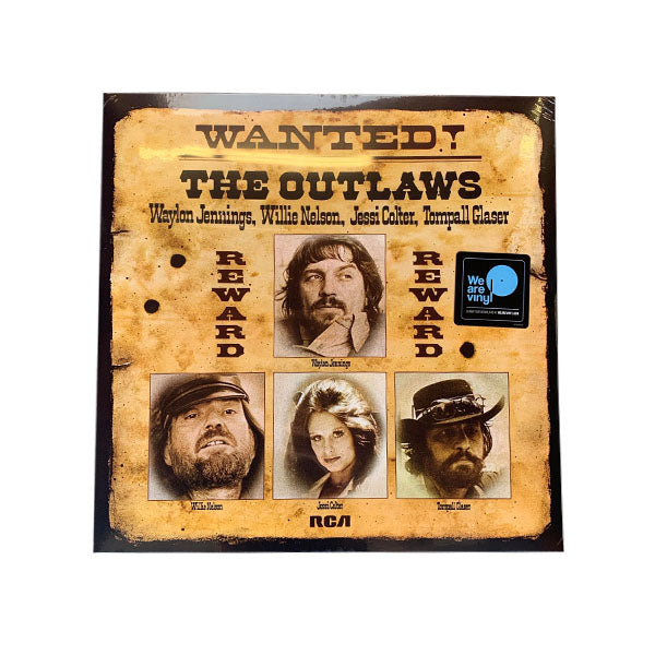 Wanted! The Outlaws Vinyl LP– Waylon Jennings Merch Co.