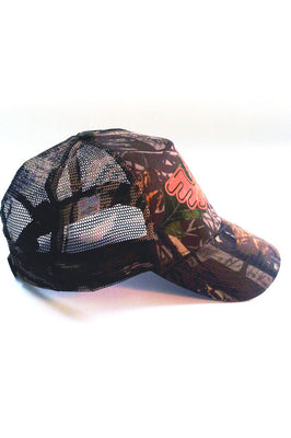 Waylon Jennings Symbol Flying W Trucker Hat - Oak Camo– Waylon Jennings ...
